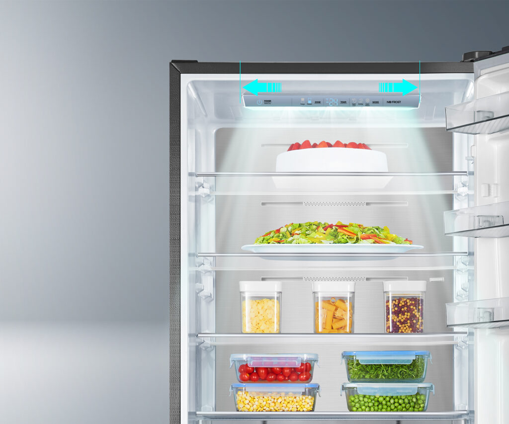 Bottom Mount PureFlat Taupe Steel 417L - Hisense New Zealand