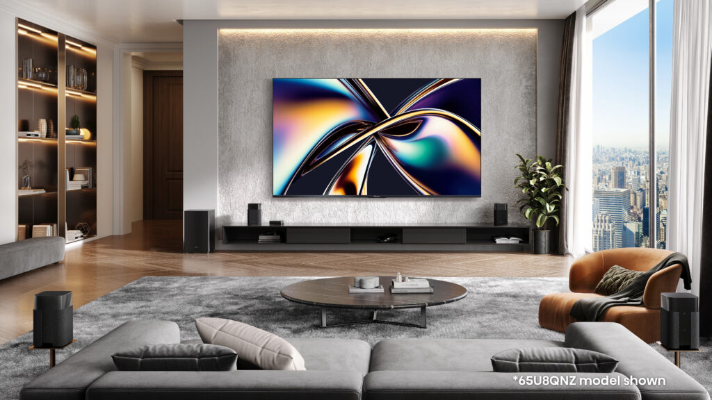 65" ULED MiniLED Series U8QNZ - Hisense New Zealand